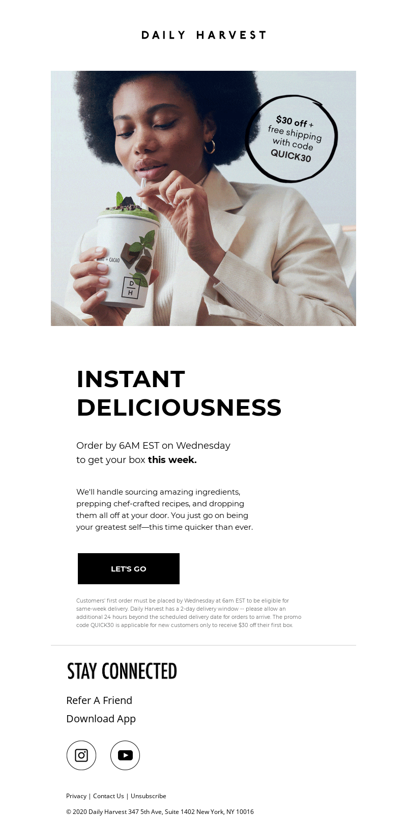 Shipping Deadline Email Examples & Strategy - MailCharts