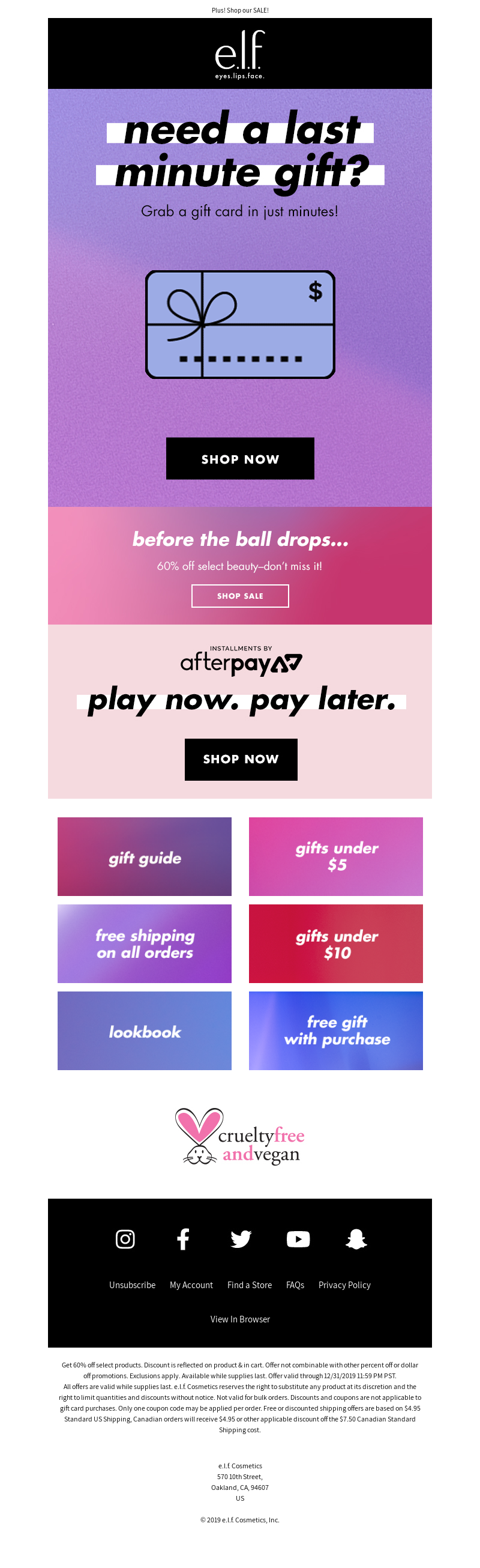 9 Exceptional Gift Card Email Examples to Inspire You - MailCharts