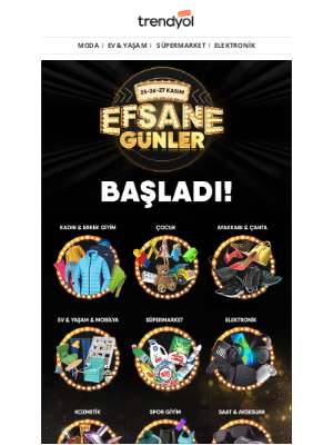 Trendyol Turkey email marketing strategy - MailCharts